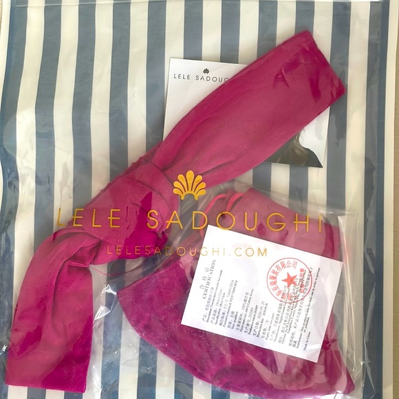 Lele Sadoughi | Accessories | New Lele Sadoughi Reusable Face Mask With ...